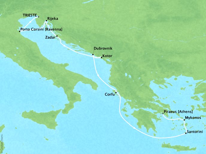 Norwegian Cruise Line - Greek Isles – Santorini, Mykonos, and Croatia ...