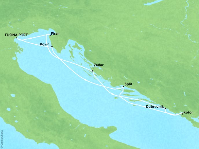 Silversea Cruises - Fusina (Venice) to Fusina (Venice) (8 days) | Virtuoso