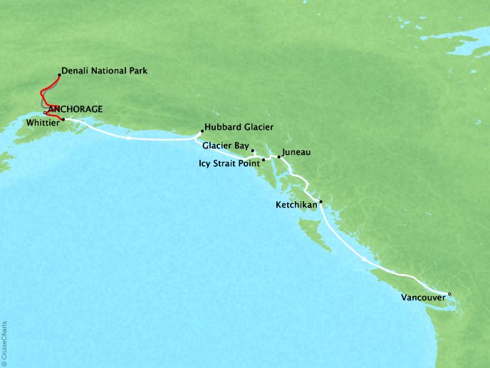 Princess Cruises - Denali Explorer – Tour Db4 (12 days) | Virtuoso